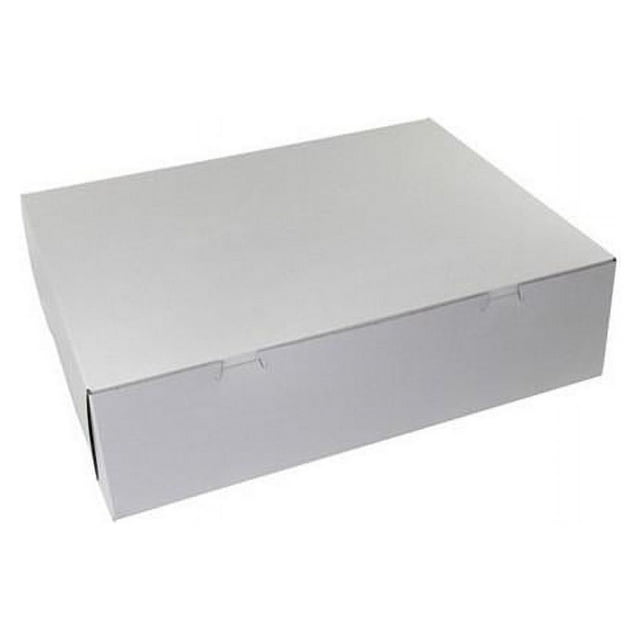 Quality Carton & Converting 6601 CPC Lock Cornor CCNB Bakery Box, White ...