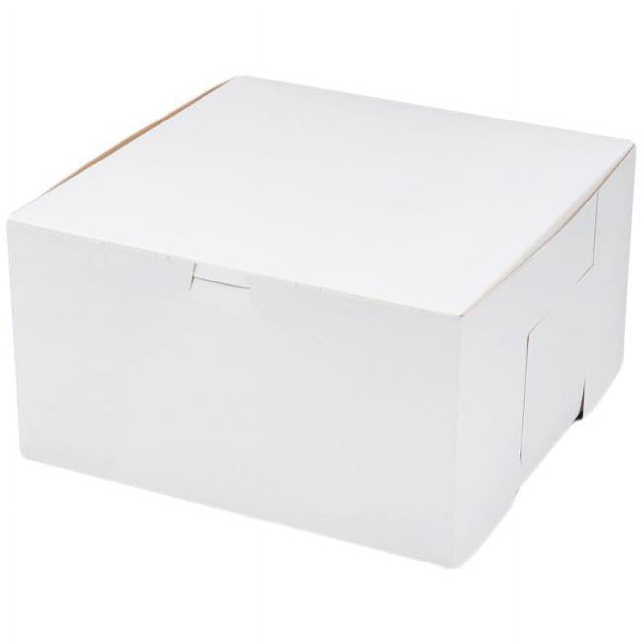 Quality Carton & Converting 6904 CPC Bakery Box, White - Case of 100 ...