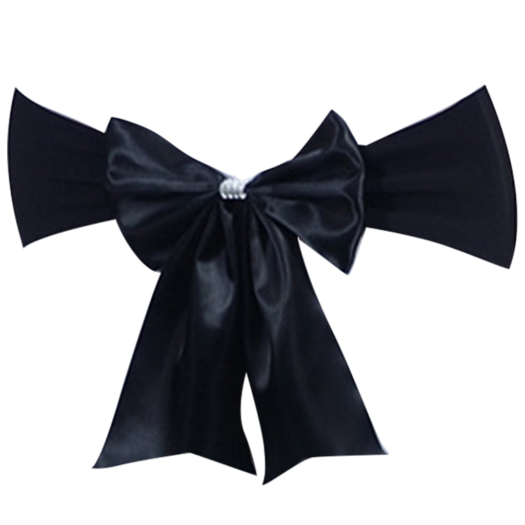 Quality Chair Sash Bows Chair Tie for Weddings Ceremony Reception ...