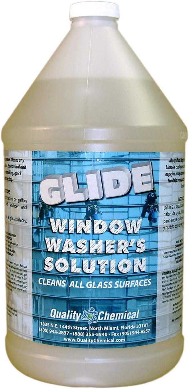 Quality Chemical Glide Window Washer's Solution Commercial Window ...