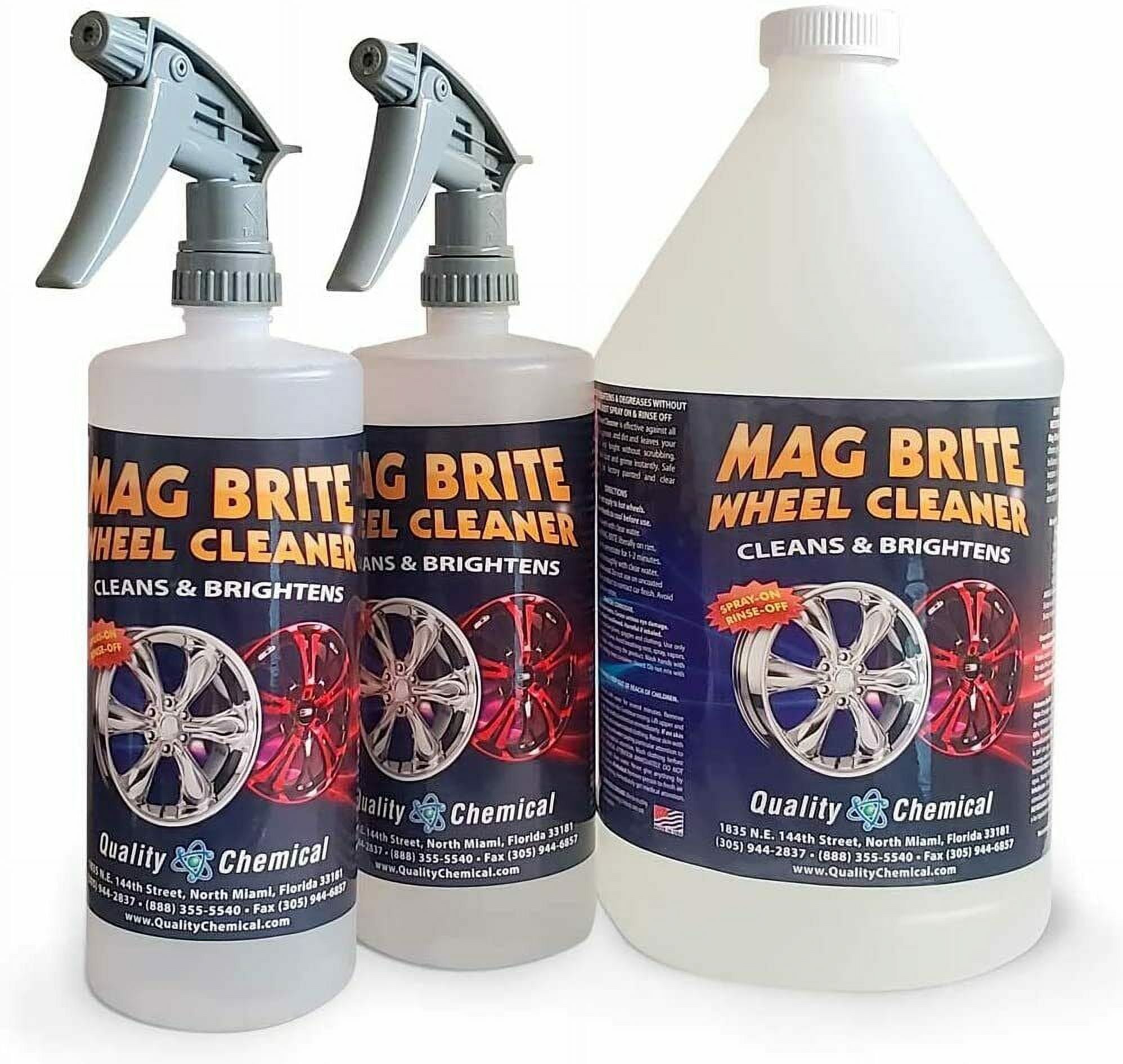 Quality Chemical Mag Brite / Acid Wheel and Rim Cleaner / 1 Gallon ...