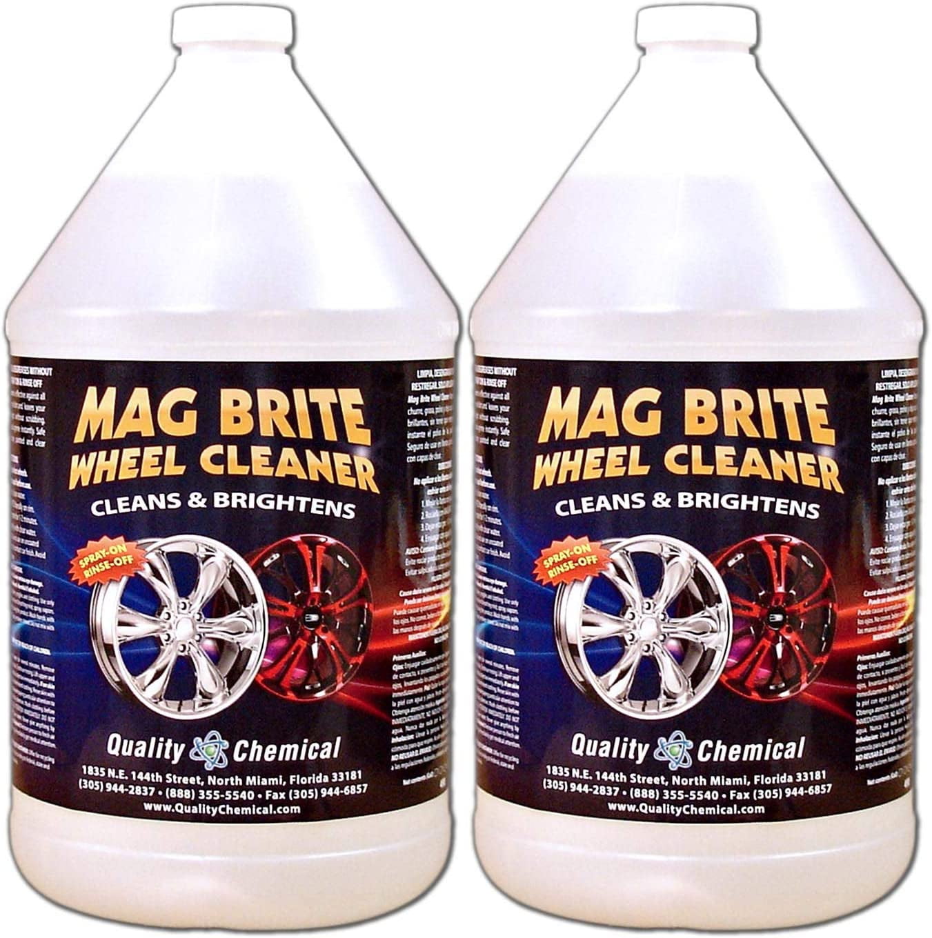 Quality Chemical Mag Brite/AcidWheel and Rim Cleaner/Wheel and Tire ...