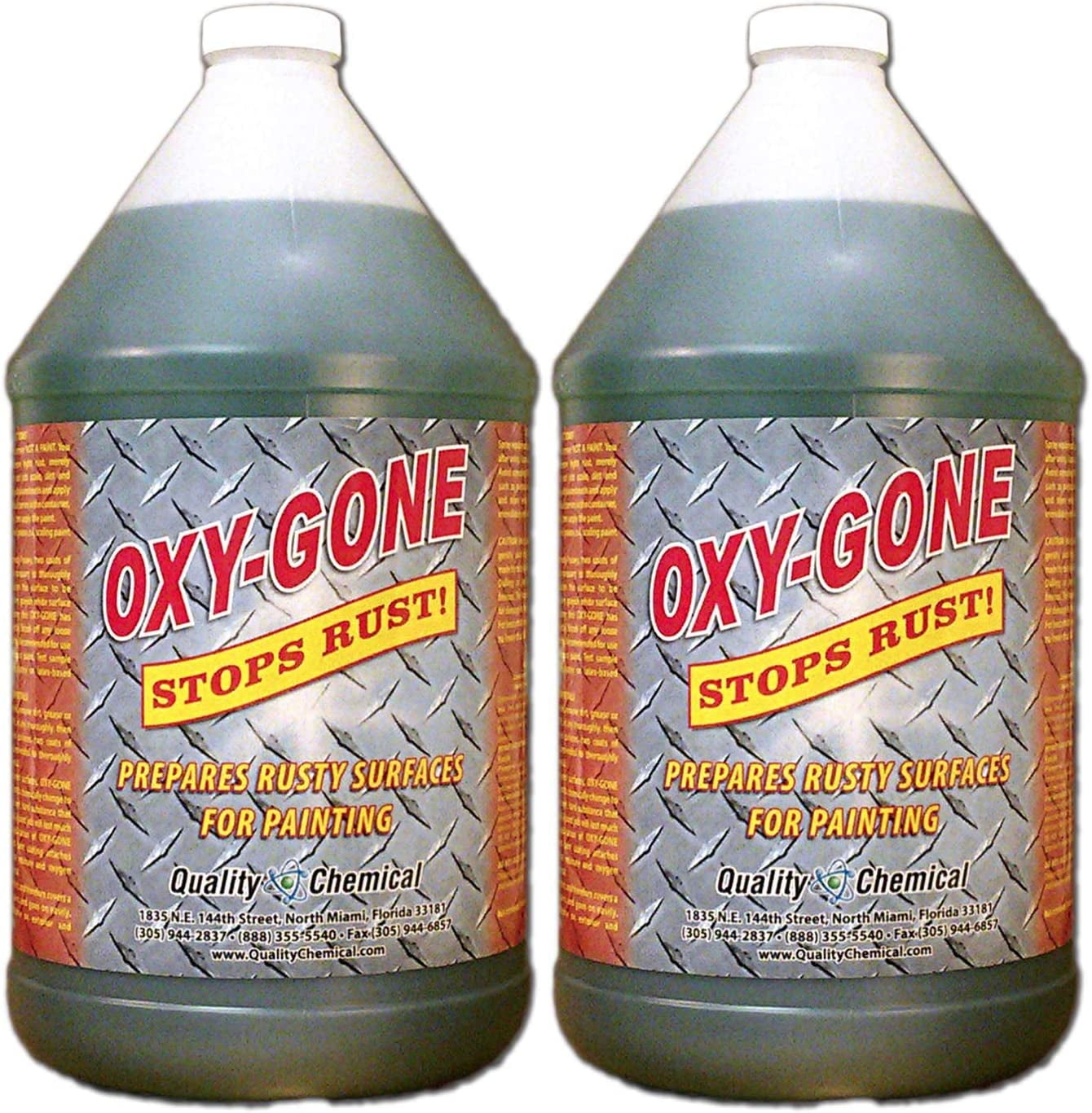 Quality Chemical Oxy-Gone Rust Remover and Metal Treatment - Rust ...