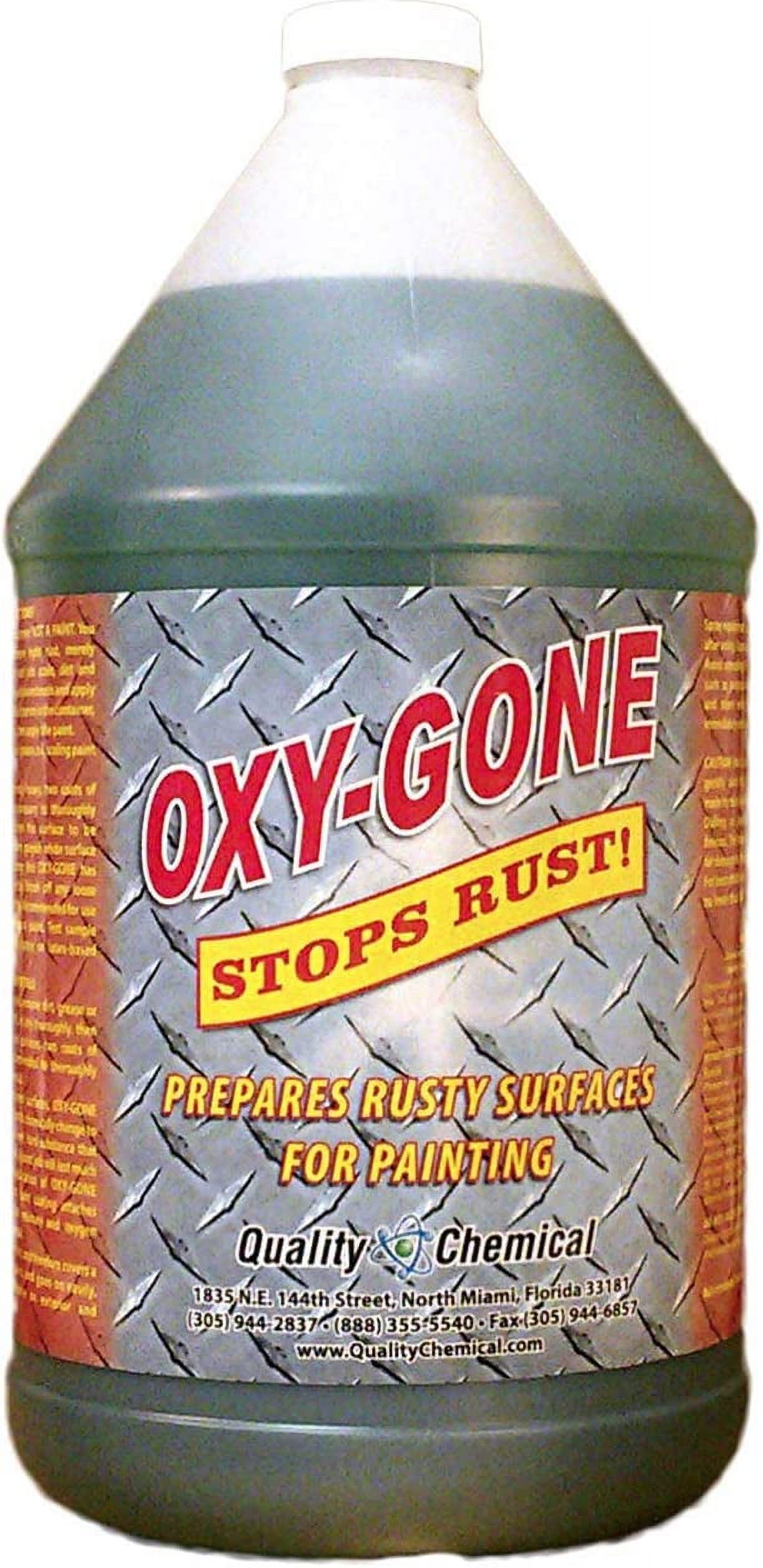 Quality Chemical Oxy-Gone Rust Remover and Metal Treatment/Rust Repair ...