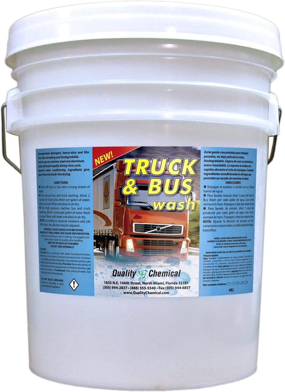 Quality Chemical Truck & Bus Wash - Heavy-duty Industrial Strength ...