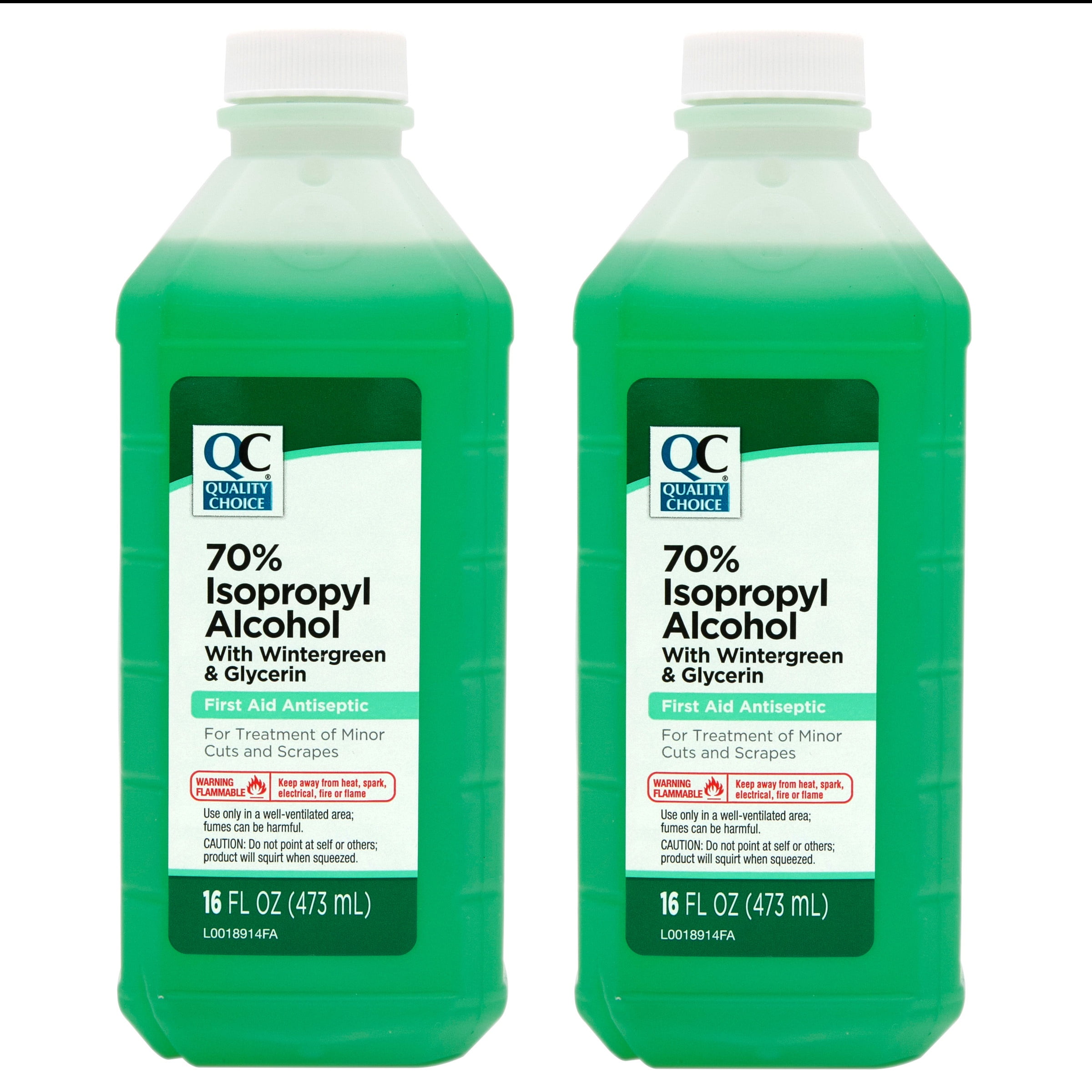 Quality Choice 70% Isopropyl Alcohol First Aid Antiseptic with ...
