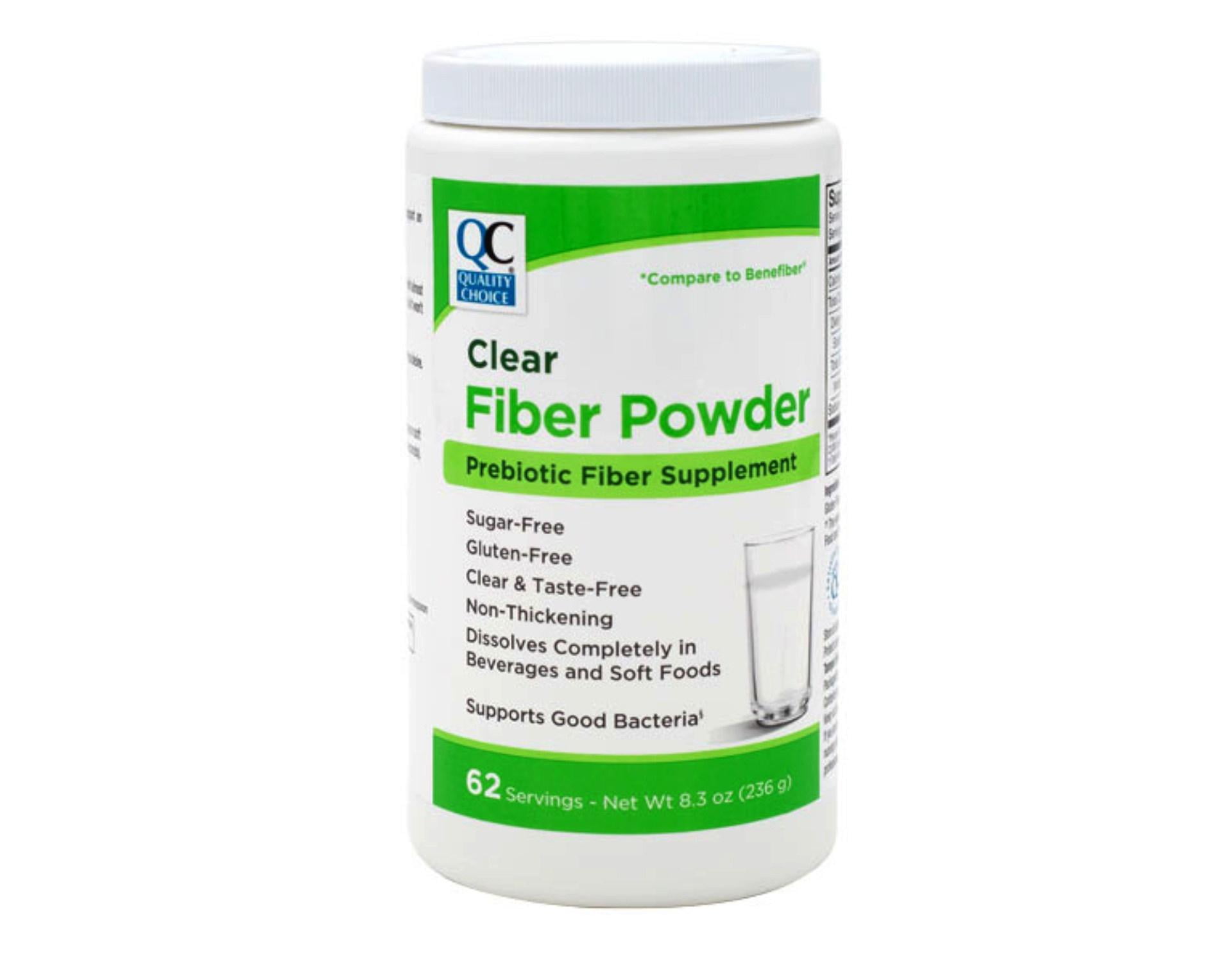 Quality Choice Clear Prebiotic Fiber Supplement Powder for Digestive ...