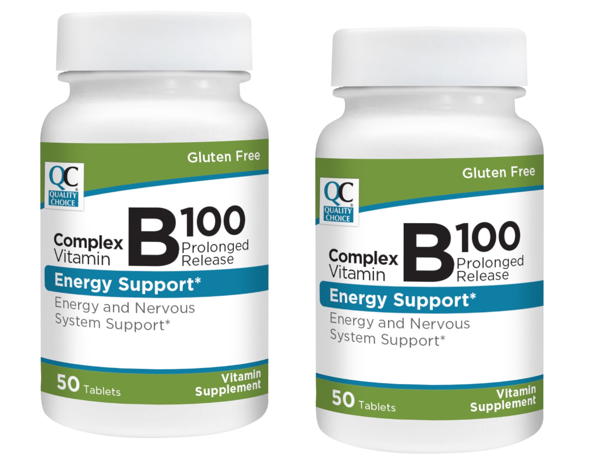 Quality Choice B100 Complex Vitamin Tablets, Energy Support, 50 Count ...