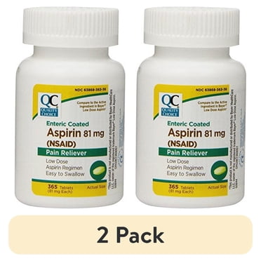 Vazalore Aspirin 81 mg, Adult aspirin, Liquid-Filled Capsules, Low Dose ...