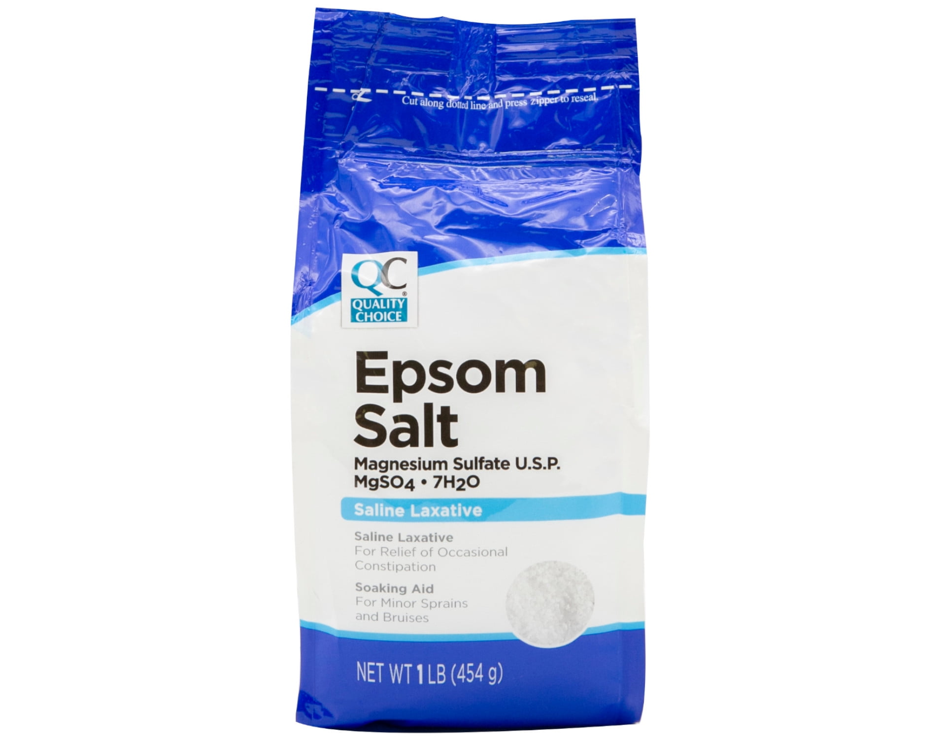 Quality Choice - Epsom Salt - 1 lb. HSA/FSA Eligible - Walmart.com