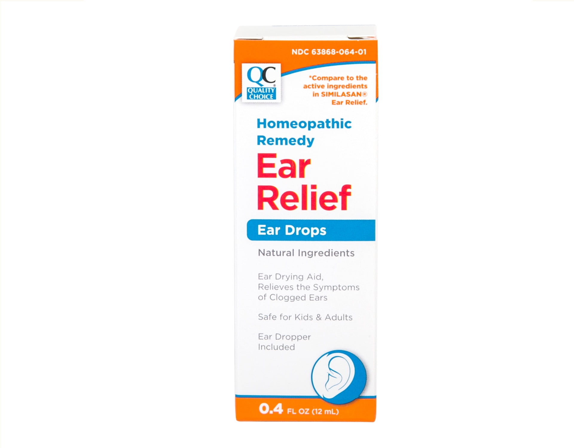 Quality Choice Homeopathic Remedy Relief Ear Drops 0.4oz Each - Walmart.com
