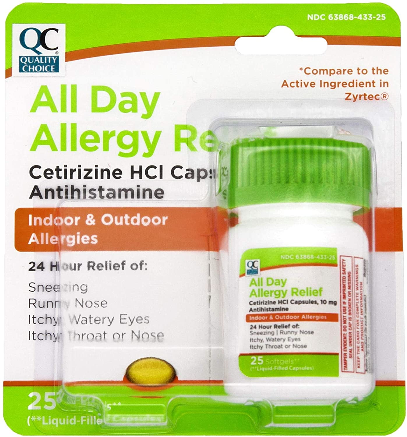 Quality Choice Indoor & Outdoor All Day Allergy Relief Medicine ...
