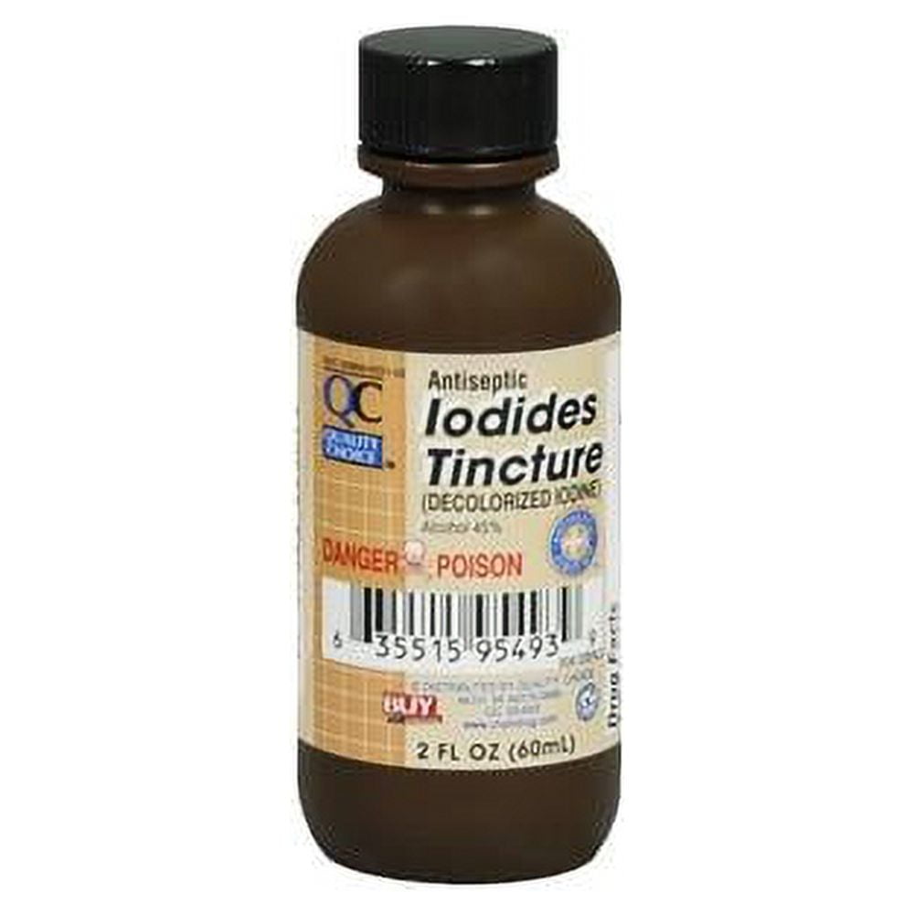 Quality Choice Iodine Decolorized 2oz Each - Walmart.com