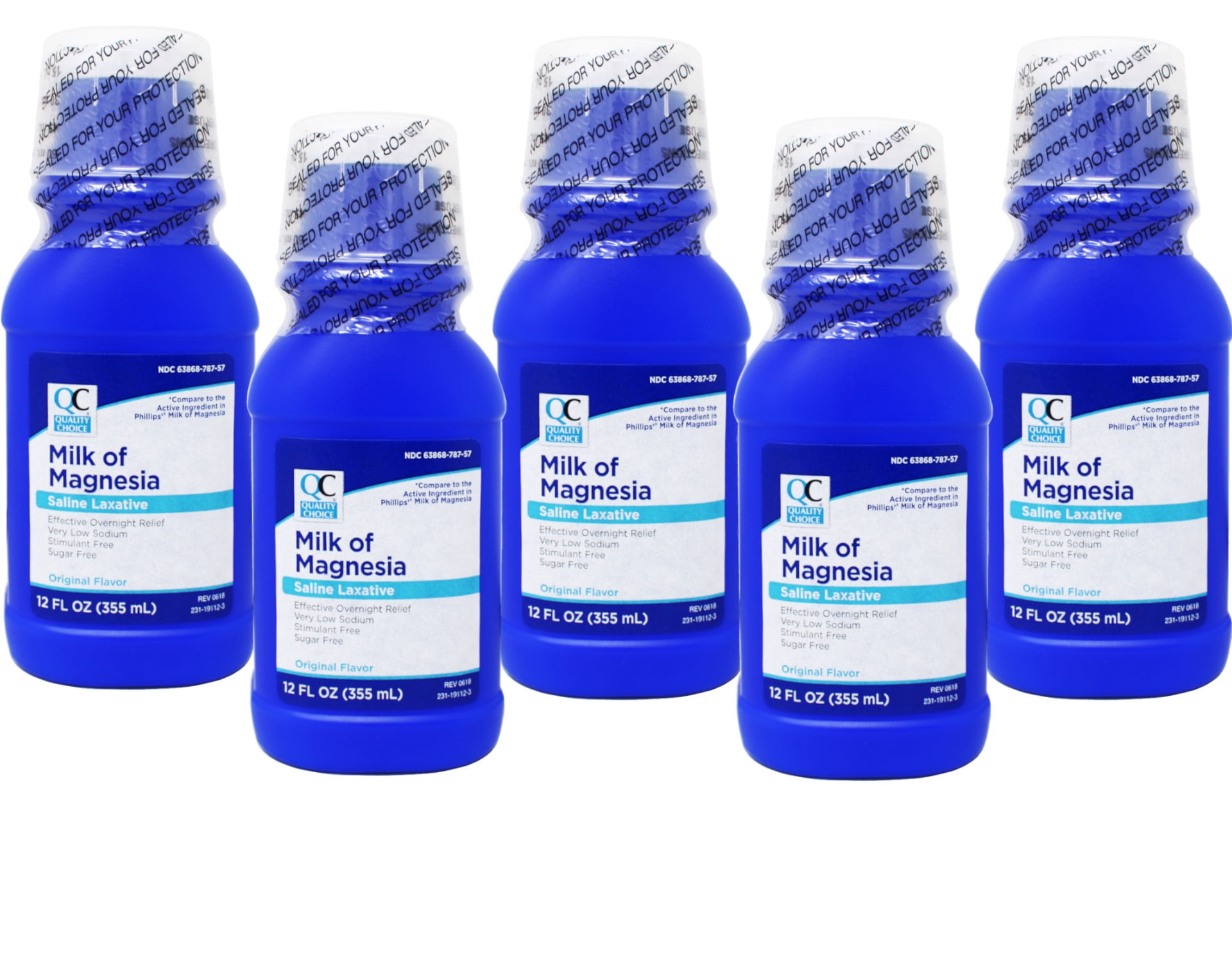 Quality Choice Milk of Magnesia Laxatives Liquid for Occasional ...