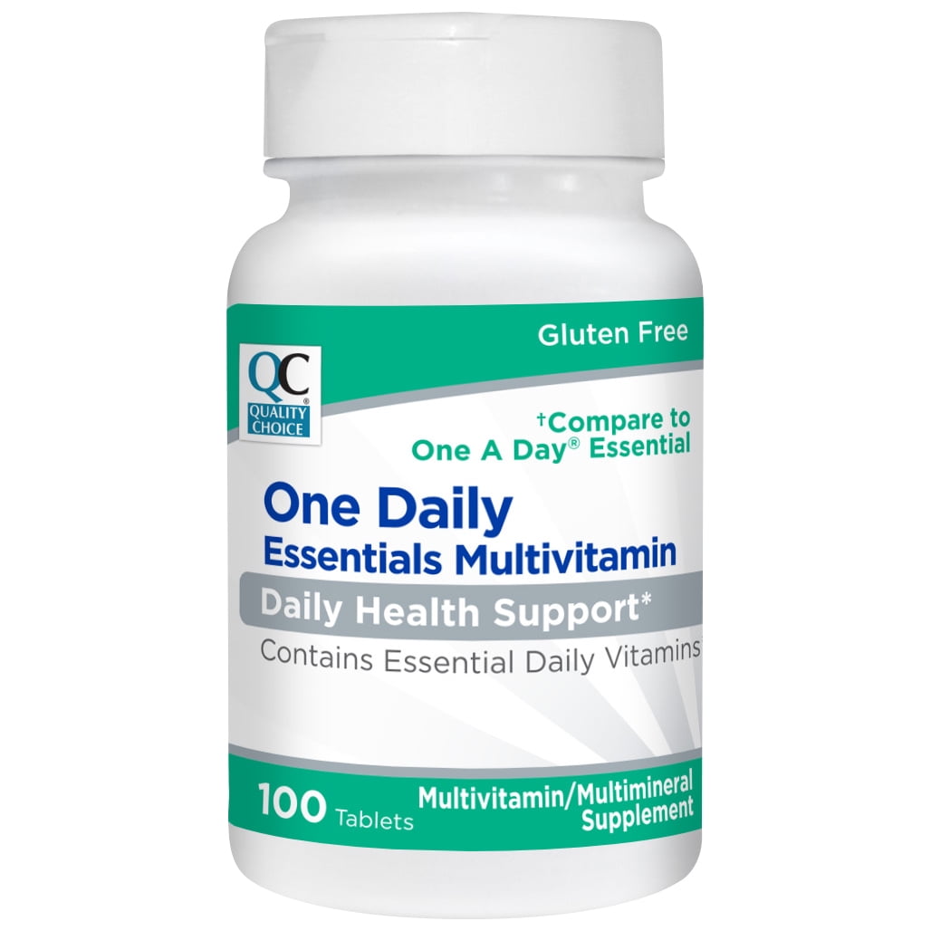 Quality Choice One Daily Essentials Multivitamins Daily Health Support ...
