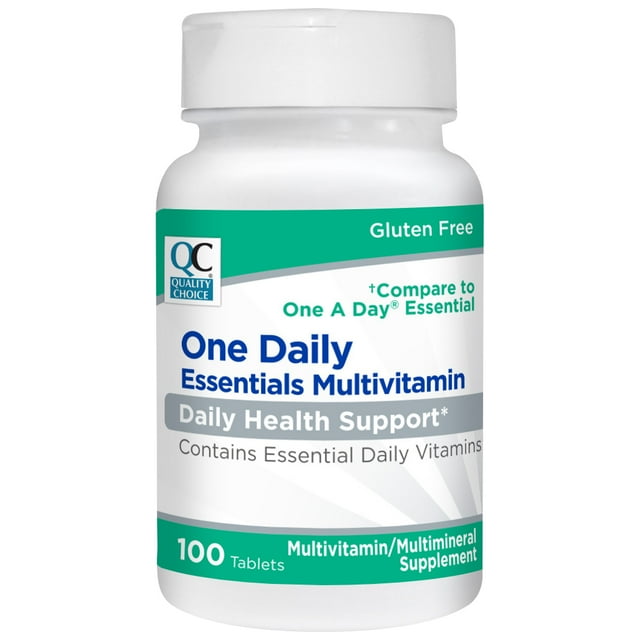 Quality Choice One Daily Essentials Multivitamins Daily Health Support ...