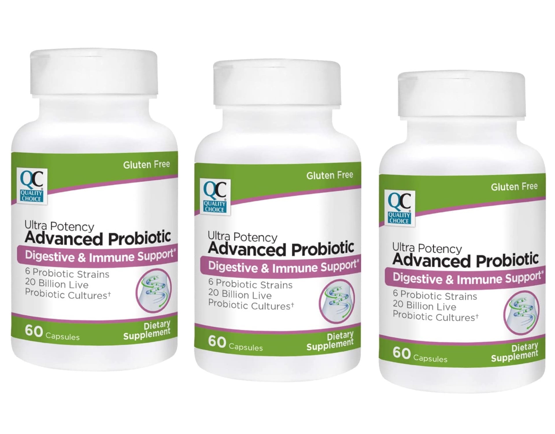 Quality Choice Ultra Potency Advanced Probiotic Digestive & Immune ...