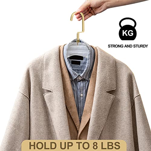 Quality Clear Lucite Acrylic Heavy Duty Coat Suit Hangers – 20 Pack ...