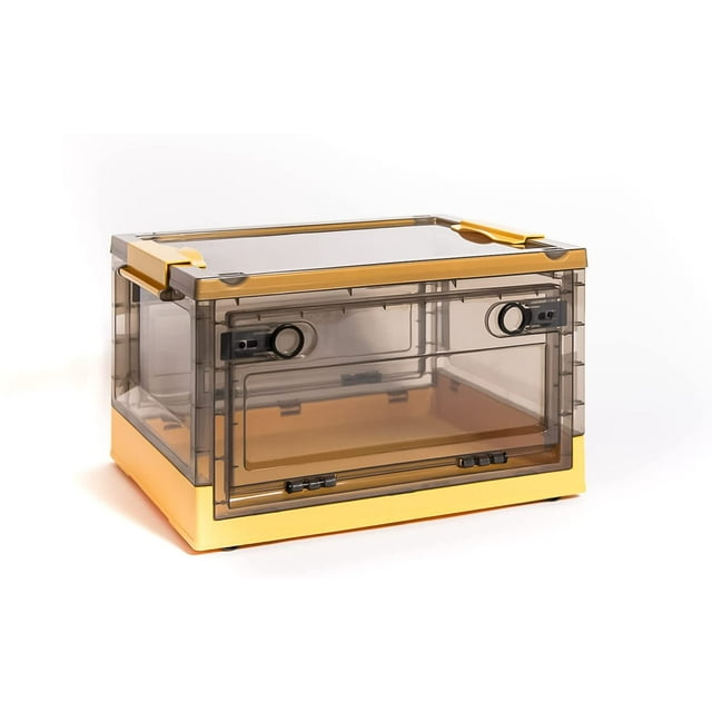 Quality Home Easy Tidy Stackable Side Opening Collapsible Storage Box ...