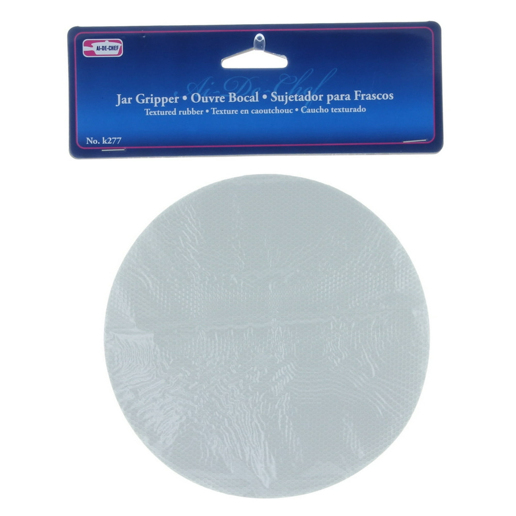 "Quality Jar and Bottle Lid Gripper with Non-Slip Textured Rubber Grip ...