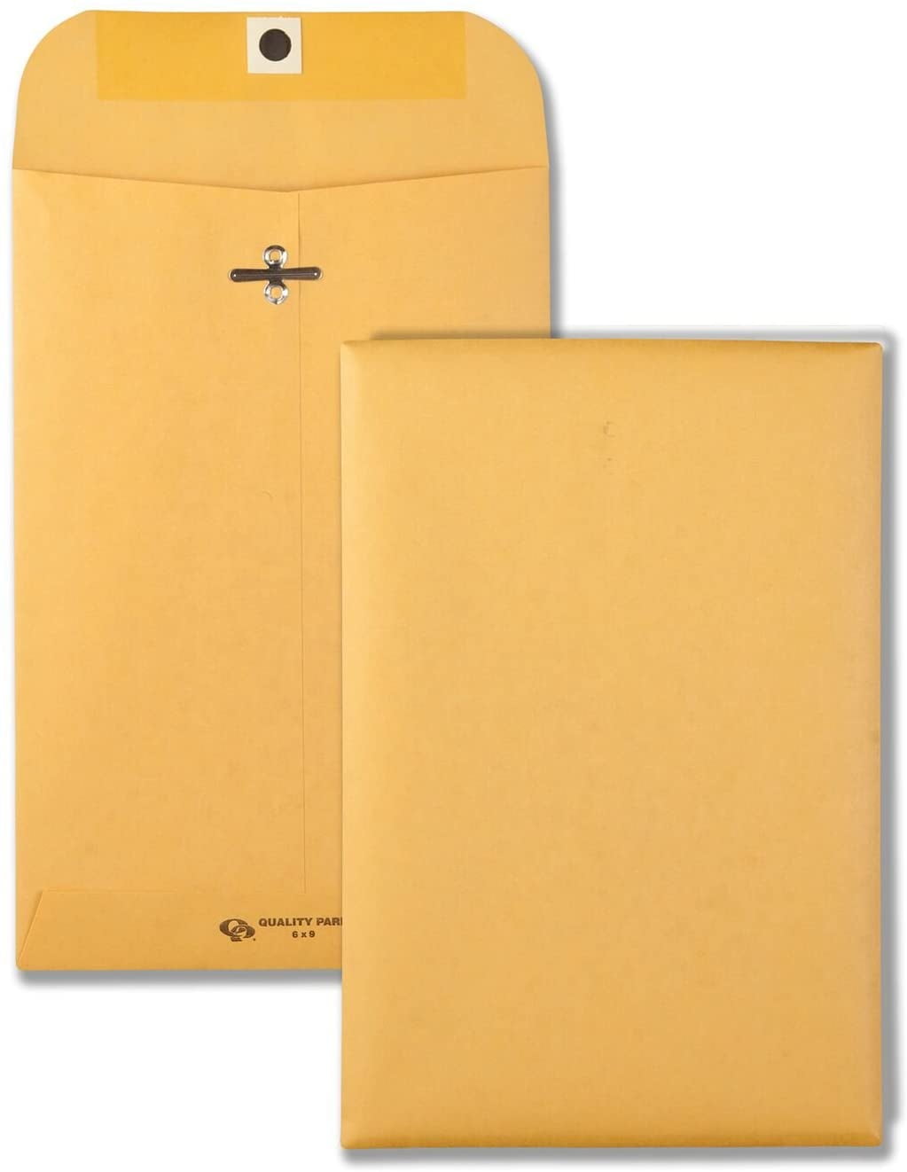 Quality Park 6 x 9 Clasp Envelopes, Clasp and Gummed Closures for ...