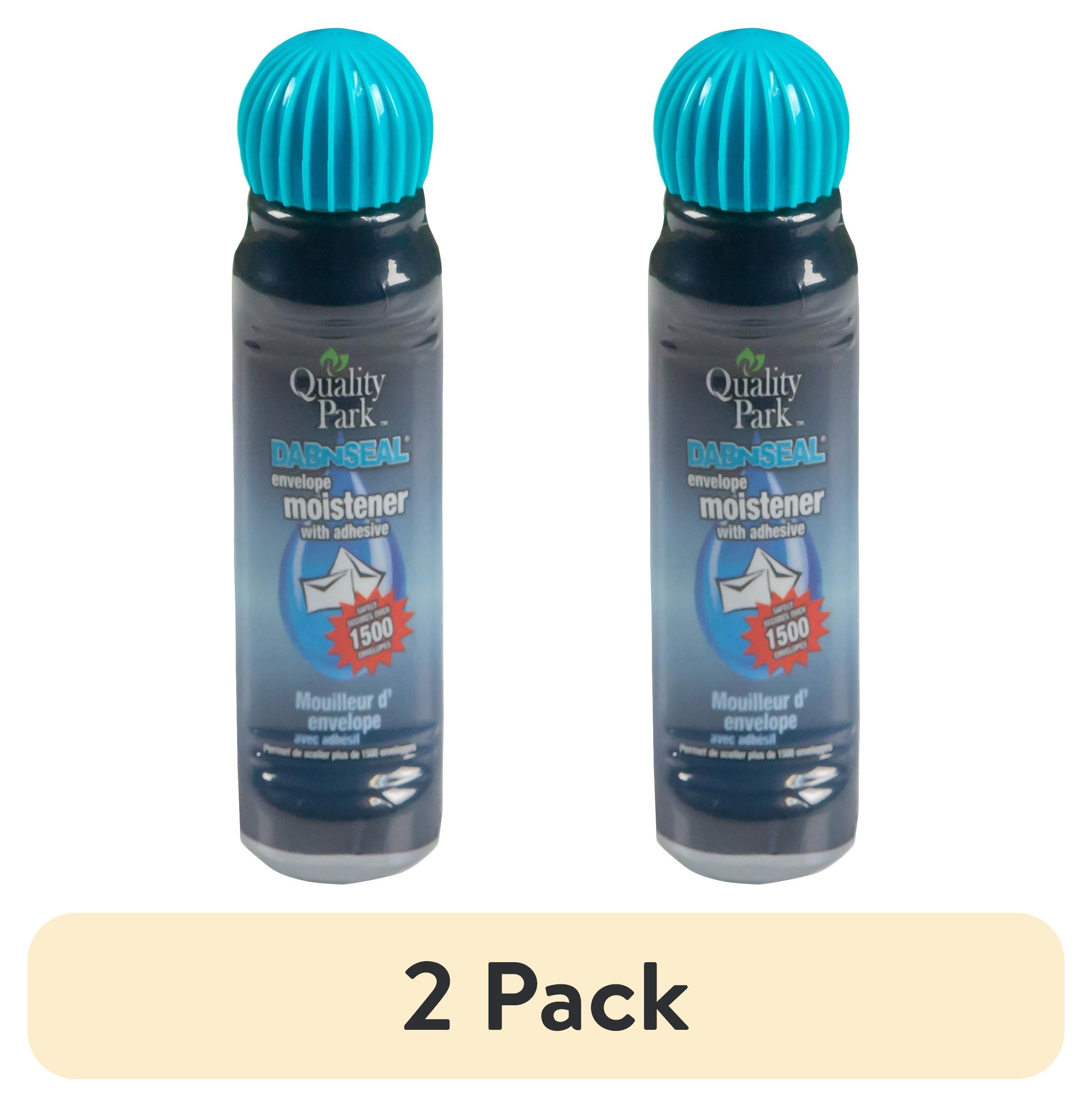 (2 pack) Quality Park Dab-N-Seal Envelope Moistener, Clear, 50 ML, 1 ...