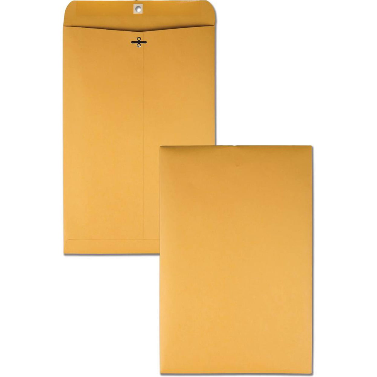Quality Park Extra Heavy-duty Kraft Clasp Envelopes - Clasp - 10"W x 15 ...
