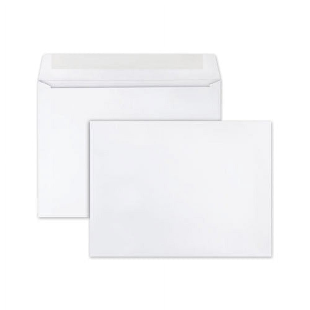 Quality Park Open-Side Booklet Envelope, #10 1/2, Cheese Blade Flap ...