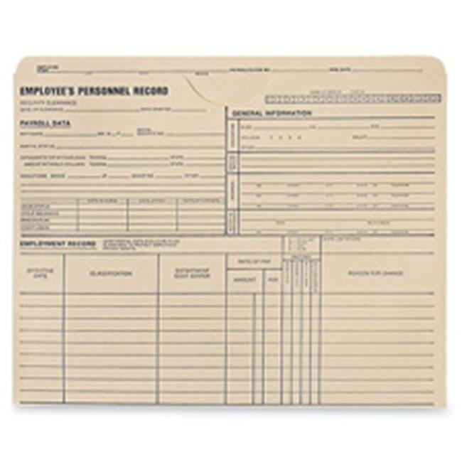 Quality Park Products QUA69999 Personnel Record Jacket- Flat Exp- 9 ...