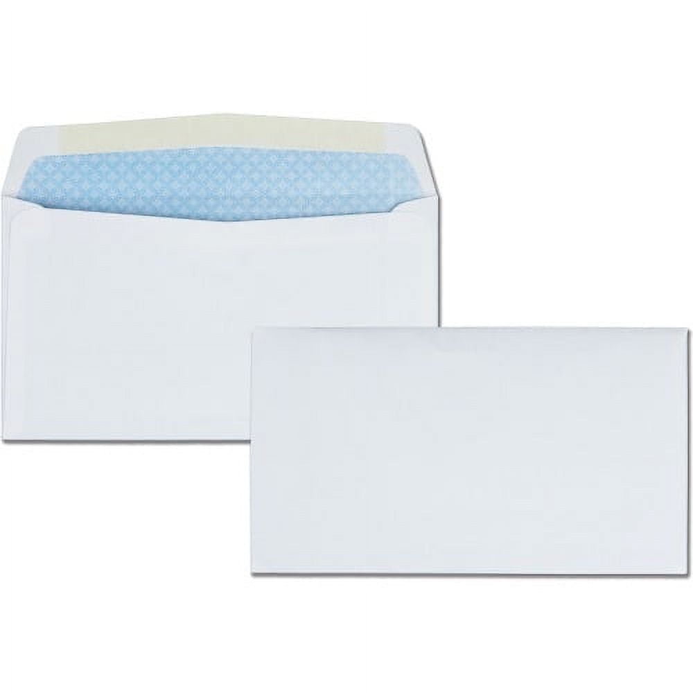 Quality Park Regular Security Side Seam Envelopes Security - #6 3/4 - 3 ...