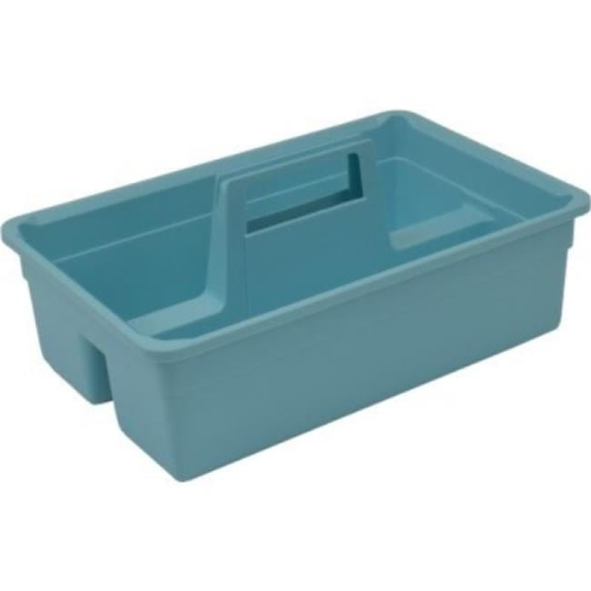Quality Plastics QP1400-04 15 x 9.75 x 6.5 in. Handy Caddy, Blue ...