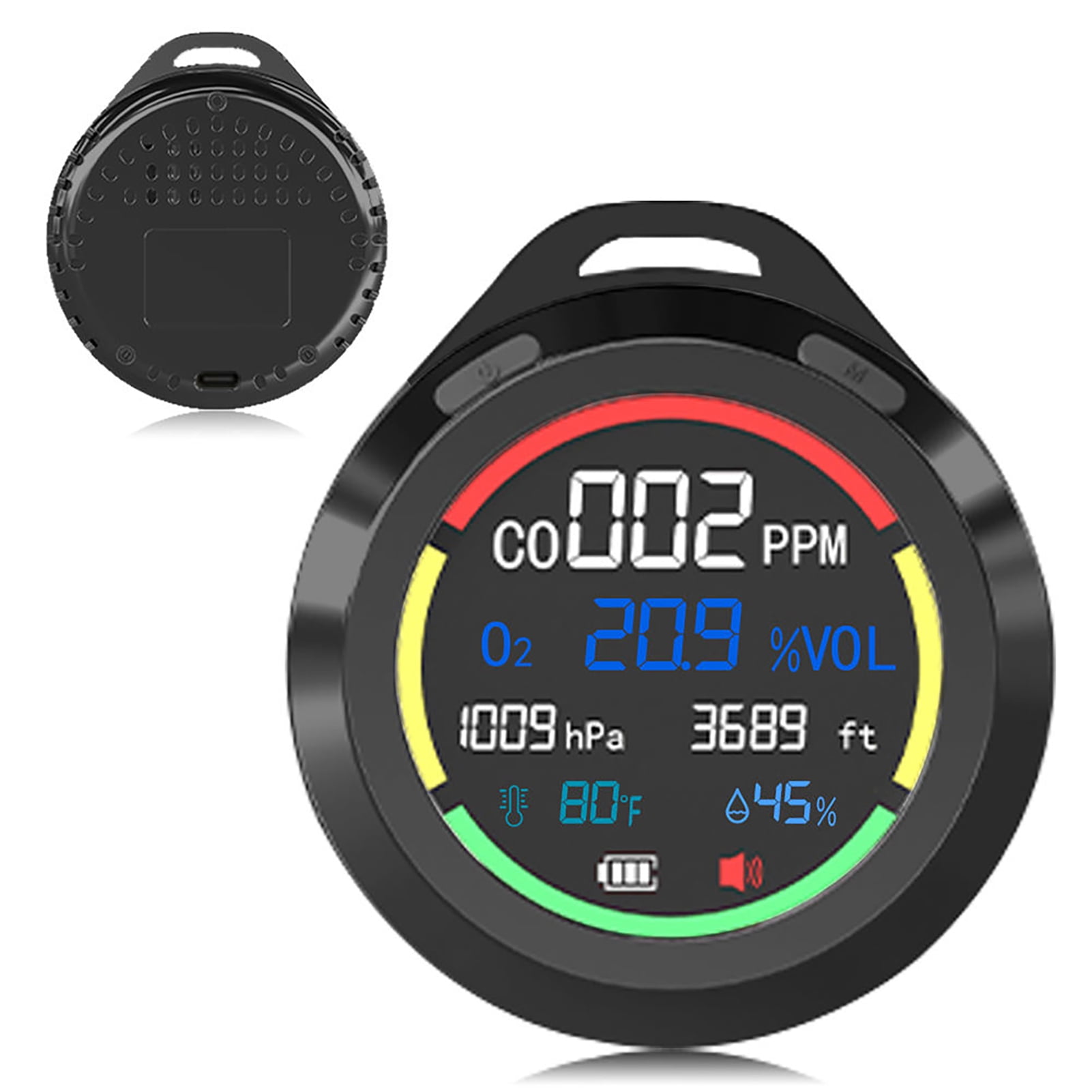 Quality Portable 6 In 1 Air Quality Tester Real Time Detection With ...