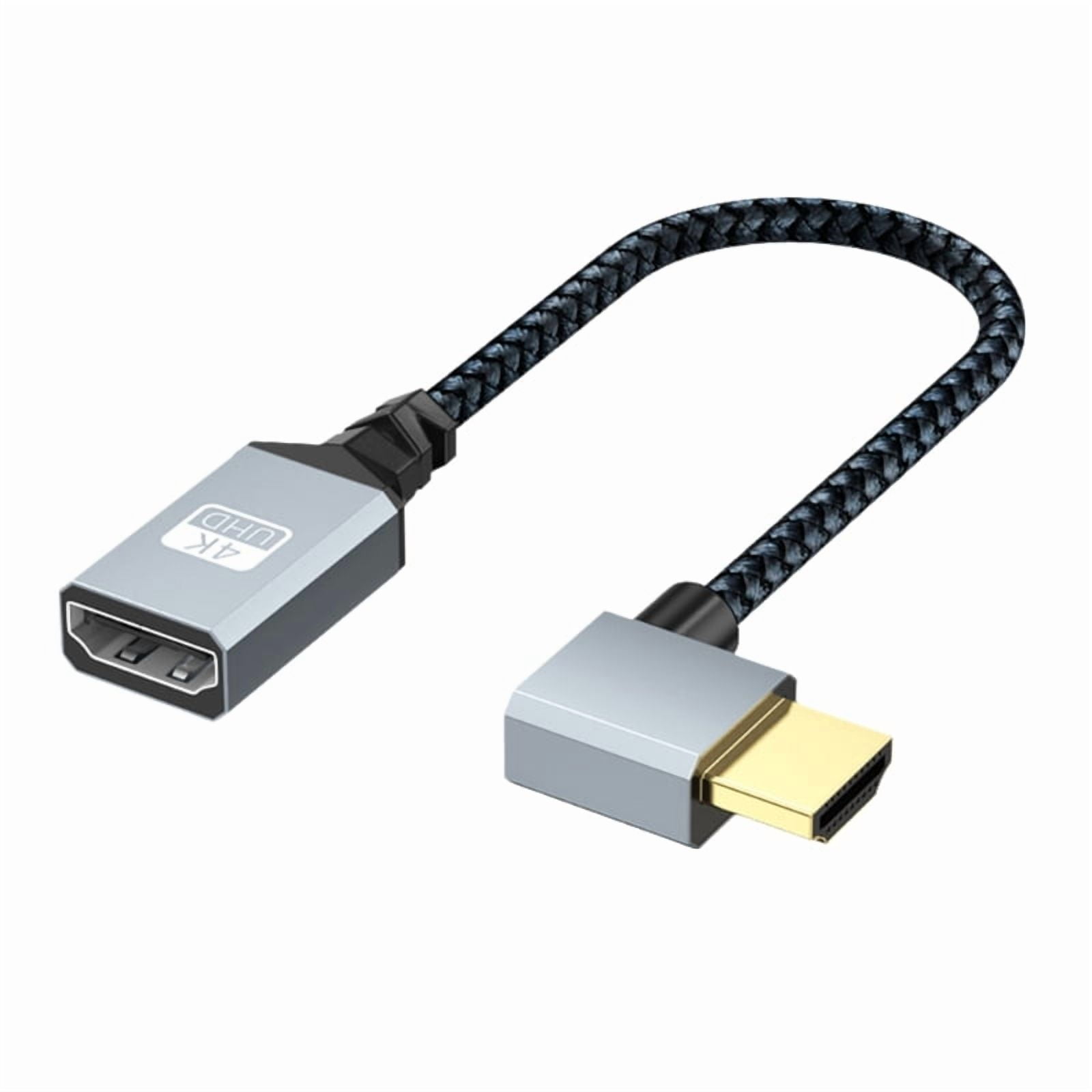 Quality Short HDTV Male to Female Cable, 4K Compatible HDTV Extender ...