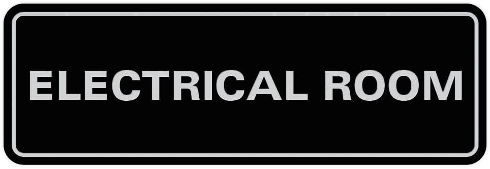 All Quality Standard Electrical Room Sign - Durable Material - Easy ...