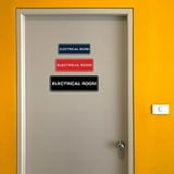 All Quality Standard Electrical Room Sign - Durable Material - Easy ...
