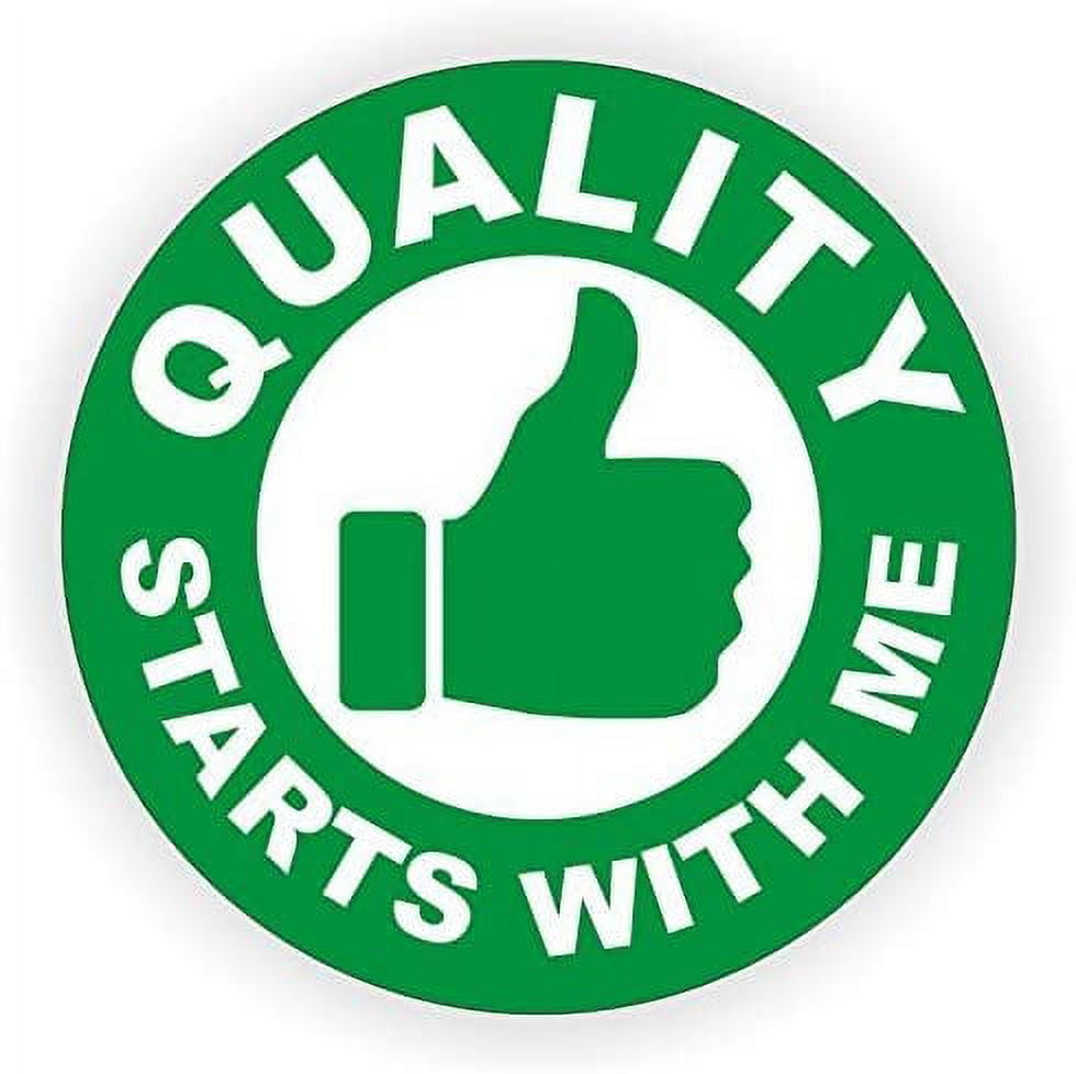 Quality Starts With Me Hard Hat Sticker / Helmet Decal Label Lunch Tool ...