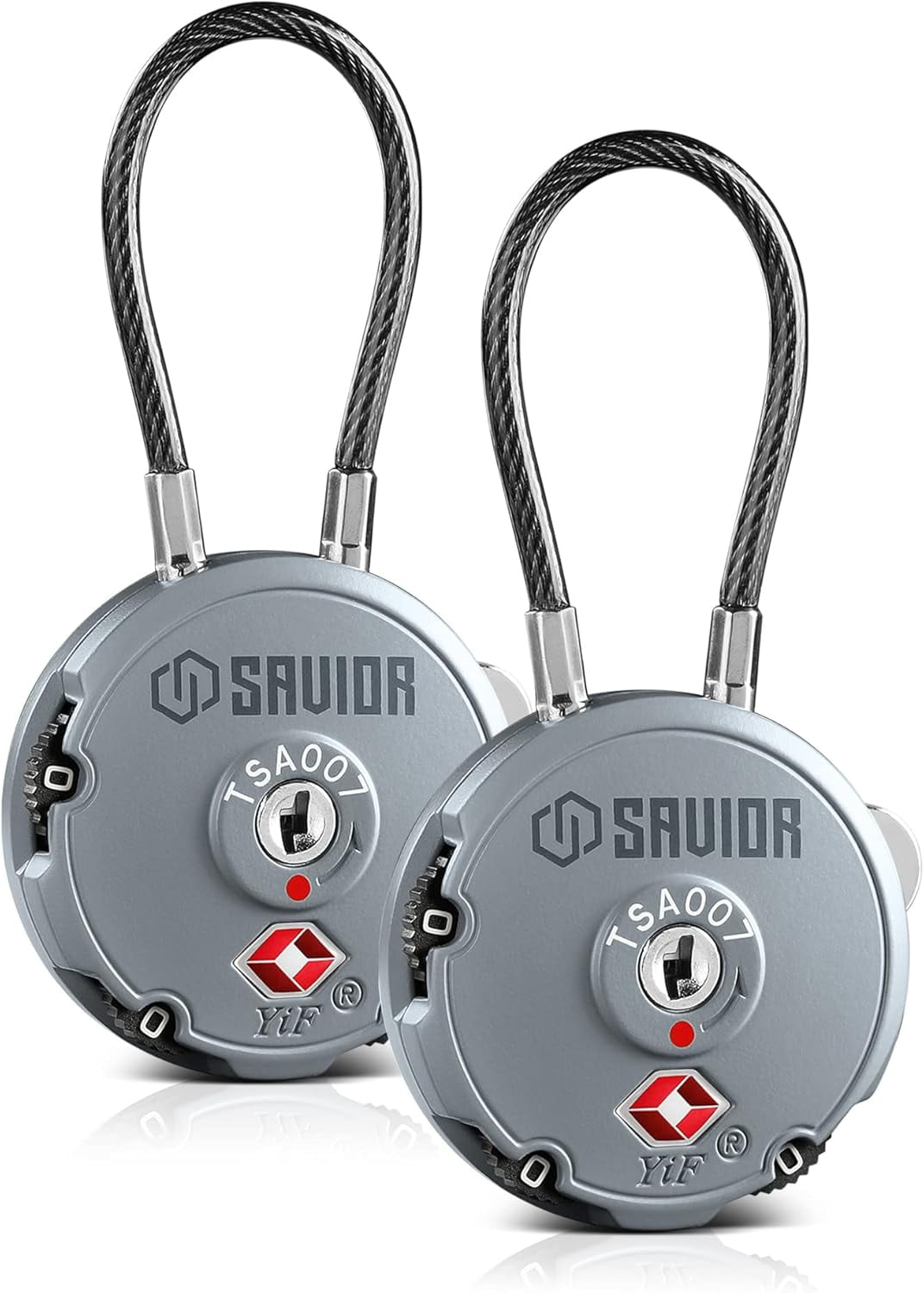 Quality TSA-Approved 3-Digit Combination Cable Travel Luggage Locks for ...