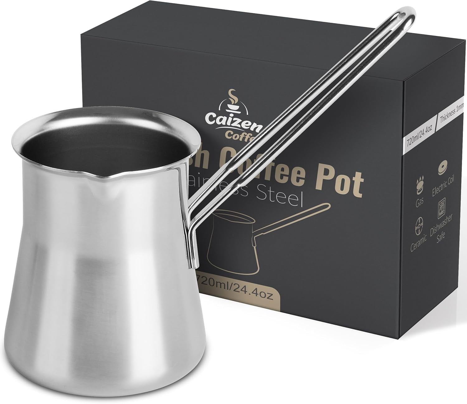 Quality Turkish Coffee Pot - Turkish Coffee Maker, Chai Pot, Arabic ...