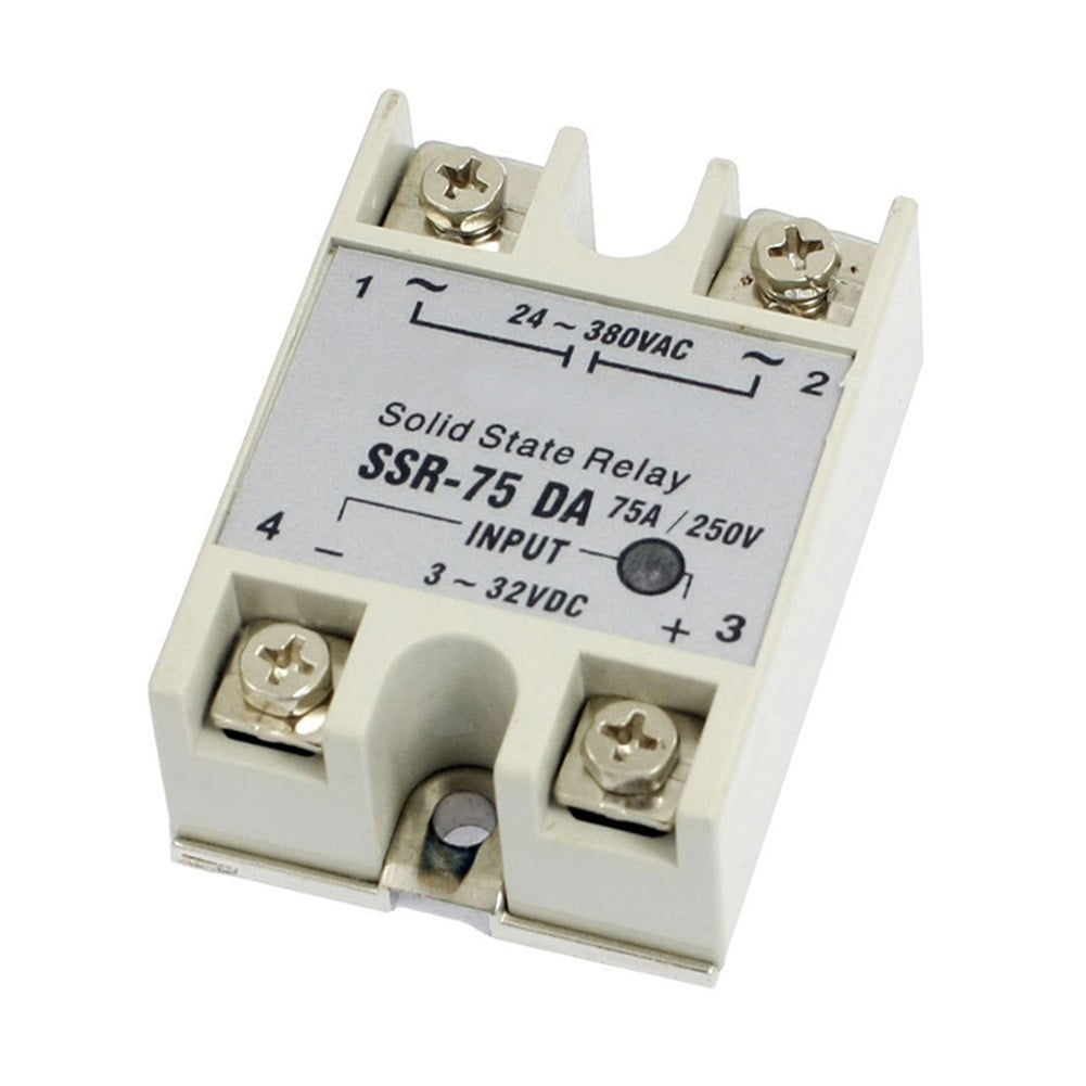Quality single-phase solid state relay SSR-10-100DA with DC control AC ...