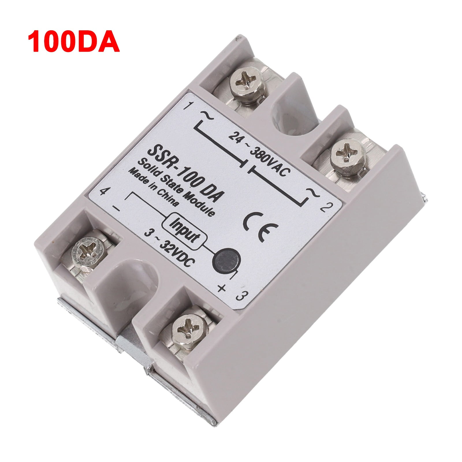 Quality single-phase solid state relay SSR-10-100DA with DC control AC ...