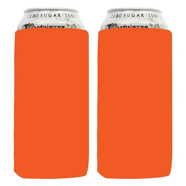 QualityPerfection 16 oz Can Cooler Sleeves ( 2 Unit ) 4mm Neoprene ...