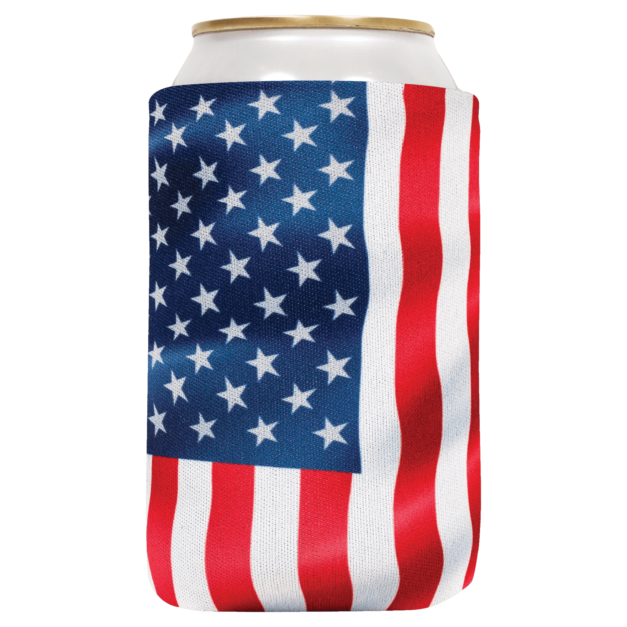 QualityPerfection Insulated Beer & Soda Koozie, Waving USA Flag ...