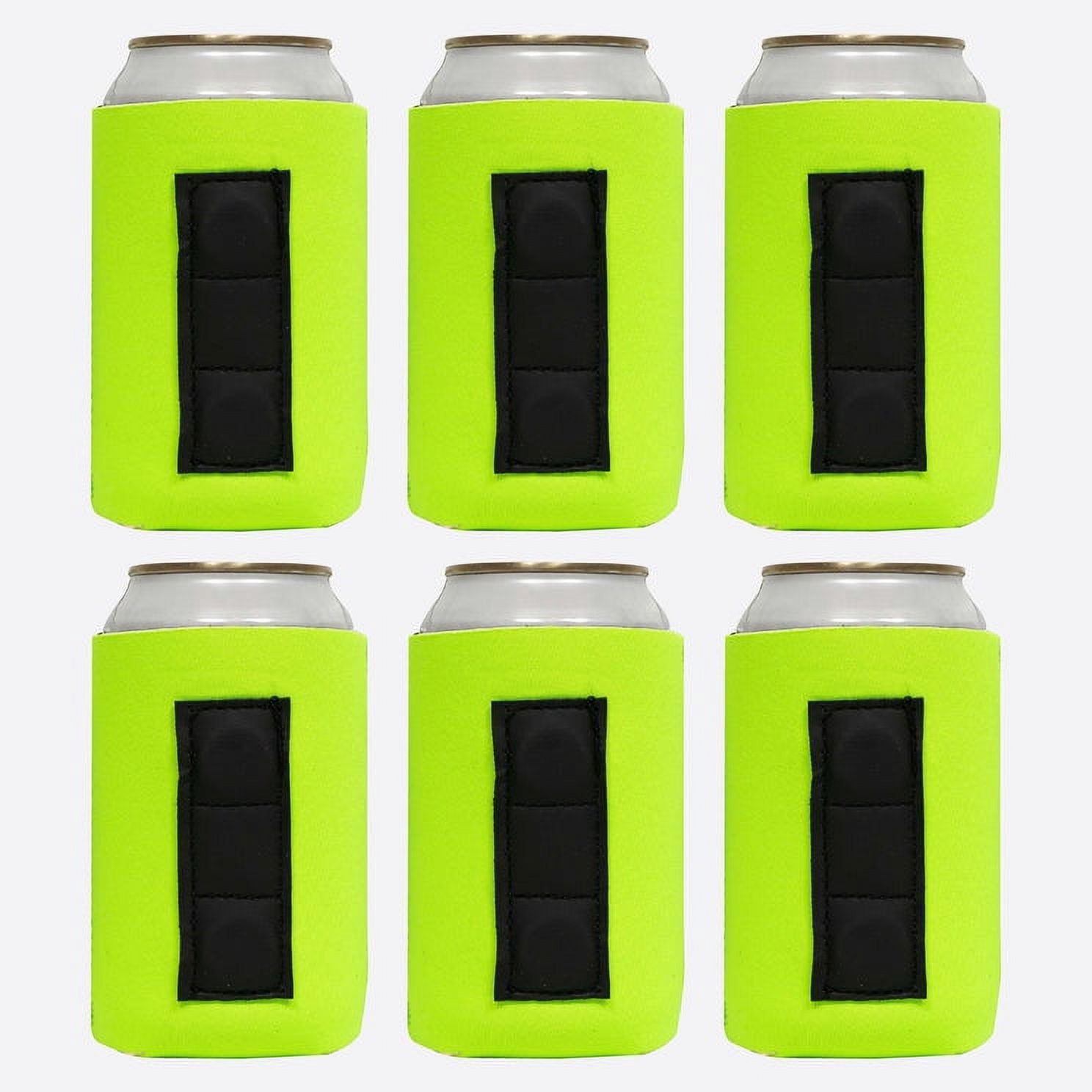 QualityPerfection Magnetic Can Cooler Sleeve, Neoprene 12 oz Regular ...