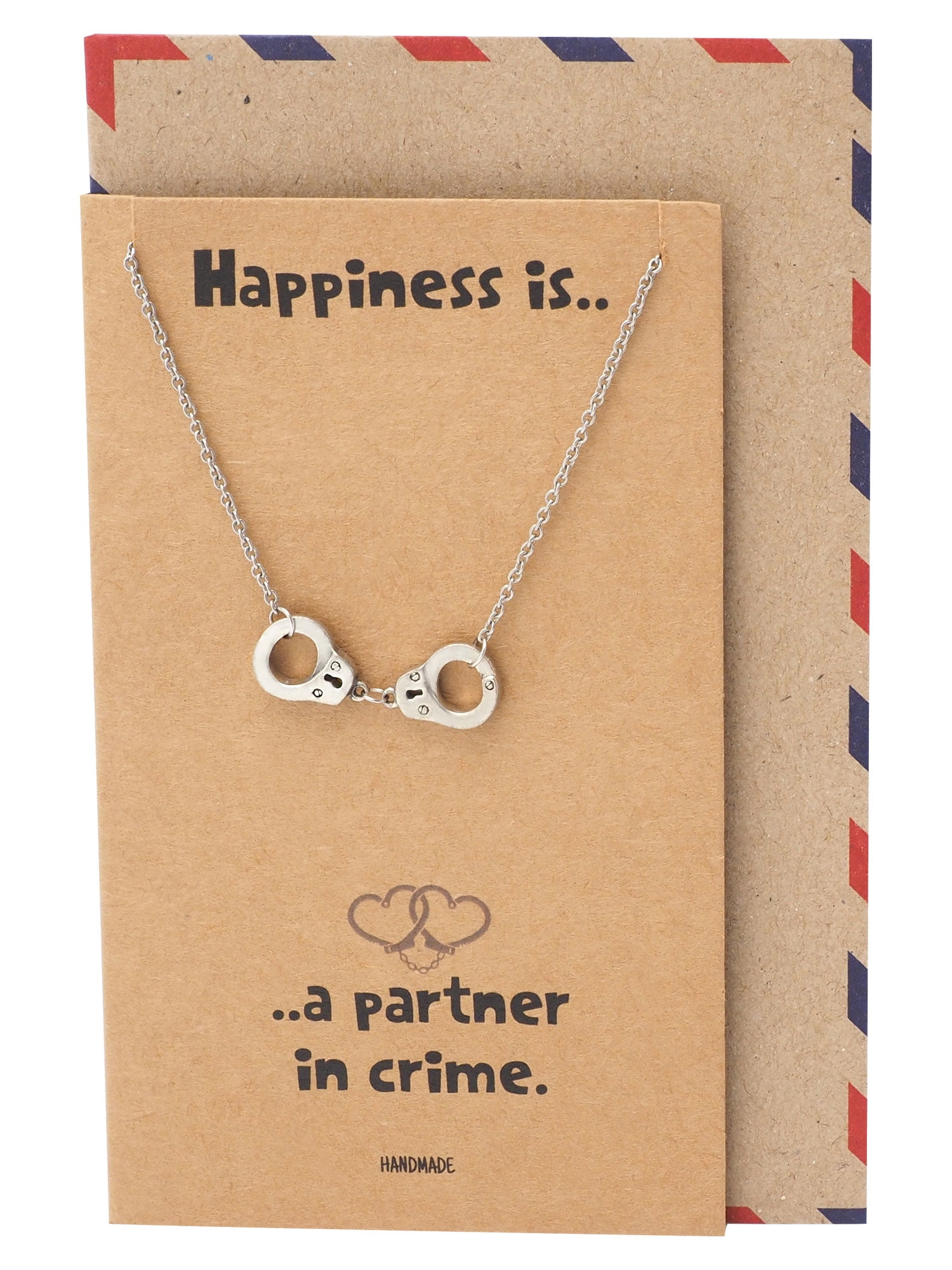 Quan Jewelry Handcuff Necklace for Women, Best Friend Gifts, Gift for ...