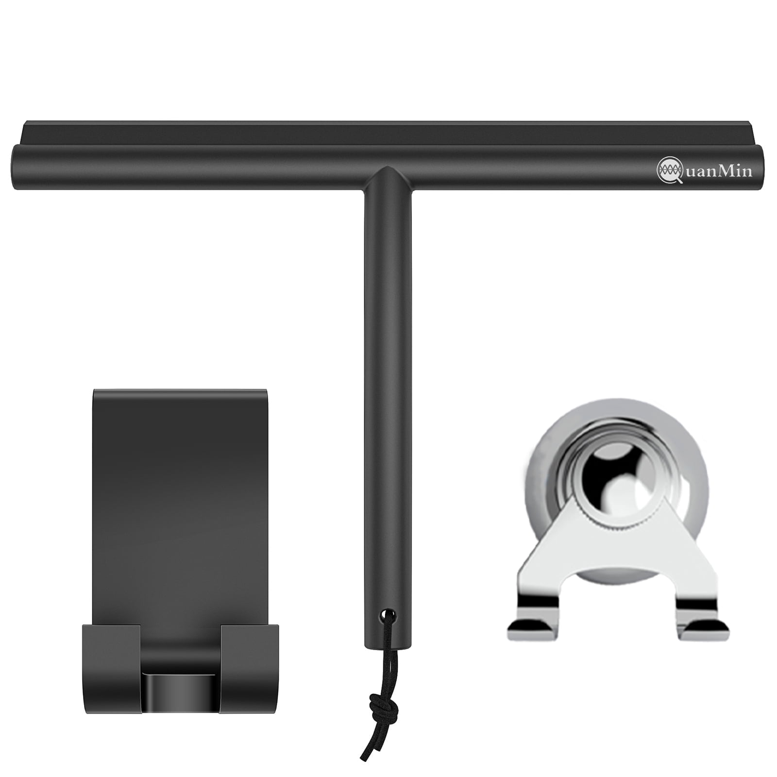 Quanmin All-Purpose Shower Squeegee for Doors Window Glass Door Cleaner ...