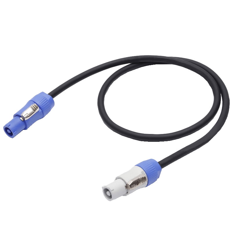 Quanmin PowerCon Cable Power Extension Cord AC 12AWG 3 PIN Male to Male ...