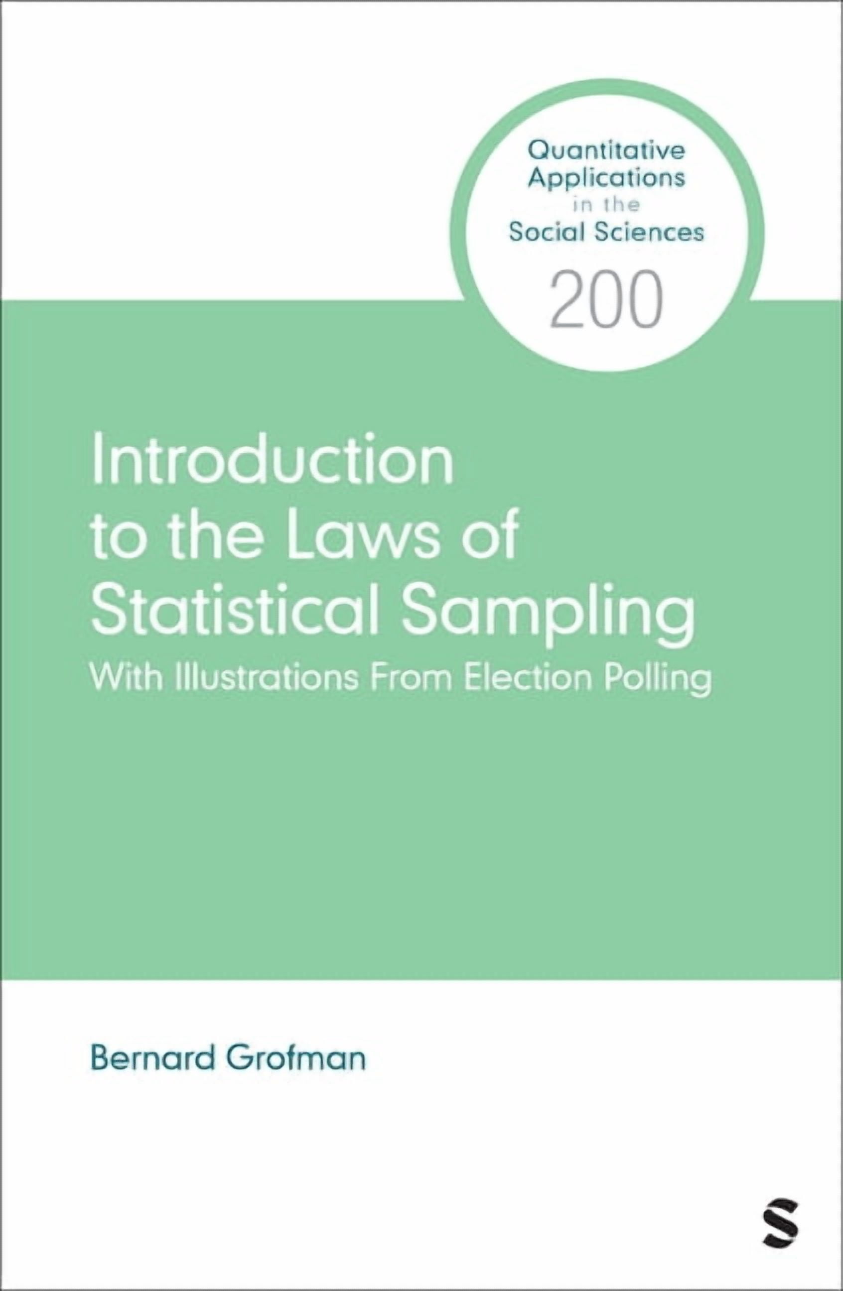 Quantitative Applications in the Social Introduction to the Laws of ...