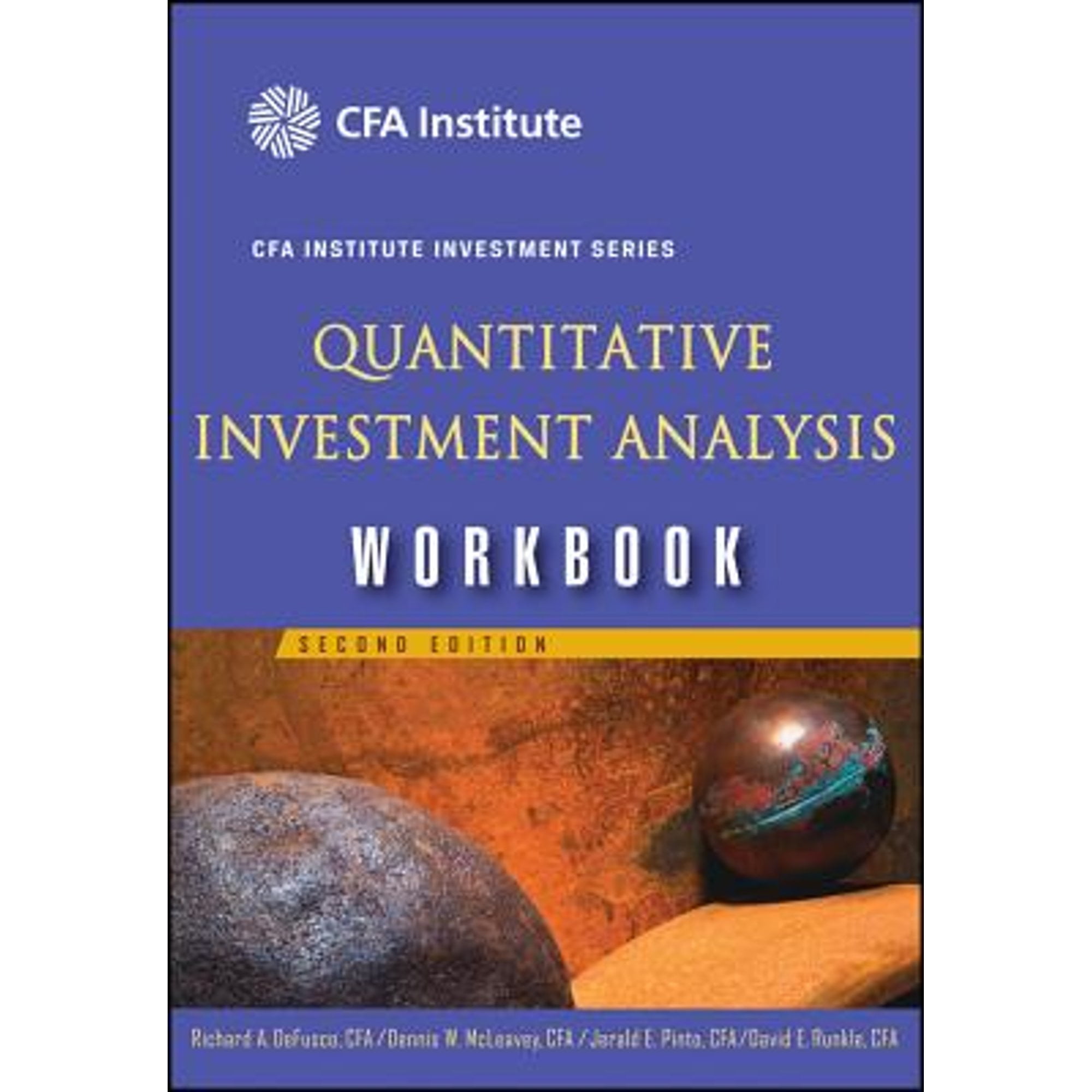 Quantitative Investment Analysis Workbook (Paperback) by Richard A ...