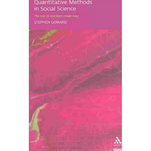Quantitative Methods in Social Science Research (Paperback) - Walmart ...