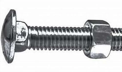 Quantity (5) 3/8" X 2-1/2" Grade 5 Carriage Bolt & Nuts Hay Rake Teeth ...